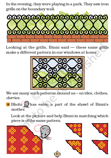 NCERT Book Class 2 Maths Patterns